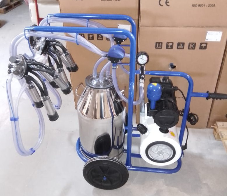 Maquina de ordeÃƒÂ±ar lechera 2 puestos vacas 40L r990 eq...